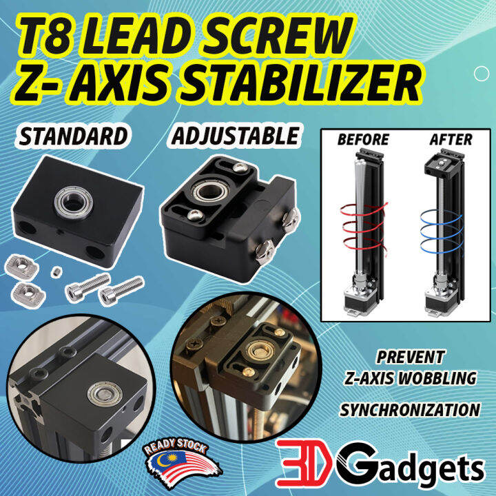 T8 Z-Axis Lead Screw Stabilizer for 3D Printer Creality Ender 3 CR10 ...