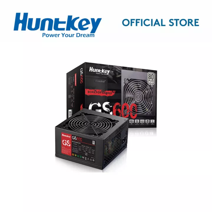 Huntkey GS600 500W ATX12V 80 Plus Power Supply | Lazada PH