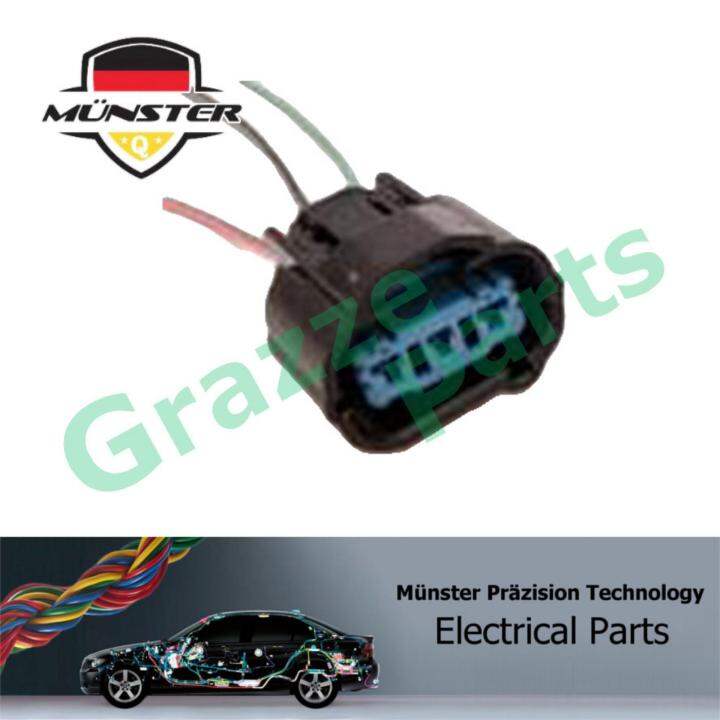 Münster 3-Pin Auto Transmission Output Speed Sensor Socket MX010 Honda ...