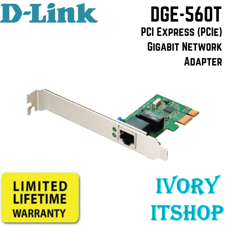 D-Link DGE-560T PCI Express (PCIe) Gigabit Network Adapter | Lazada.co.th