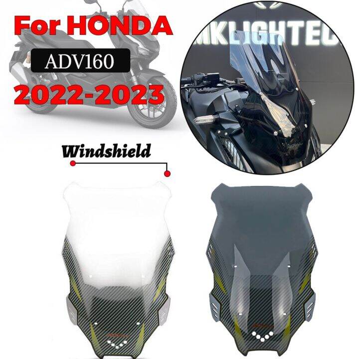 MTKRACING For HONDA ADV160 ADV 160 2022-2023 Motorcycle Windscreen ...