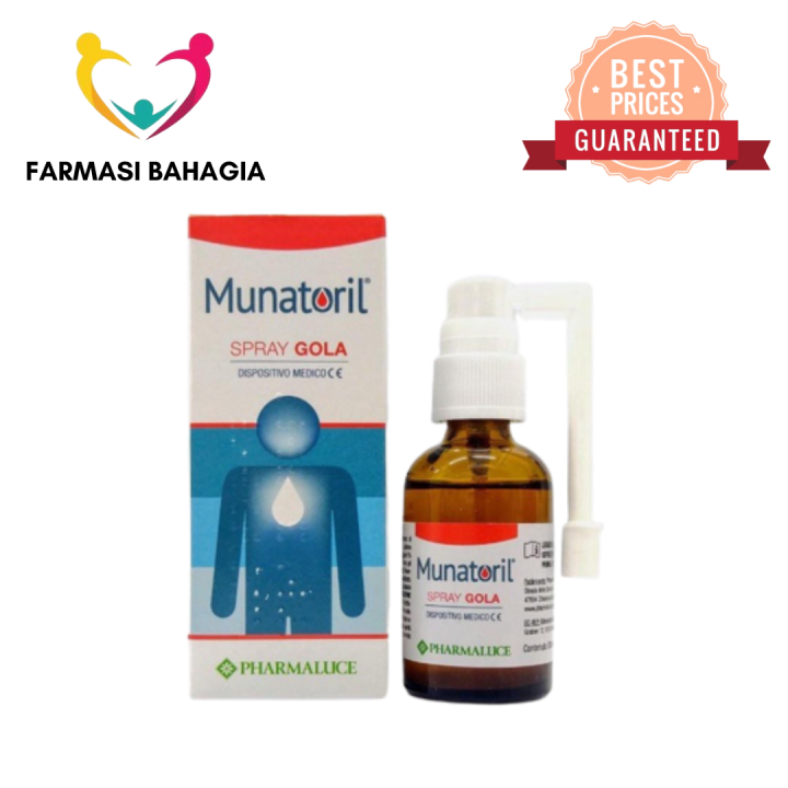 Munatoril Throat Spray Gola 30ml | Lazada