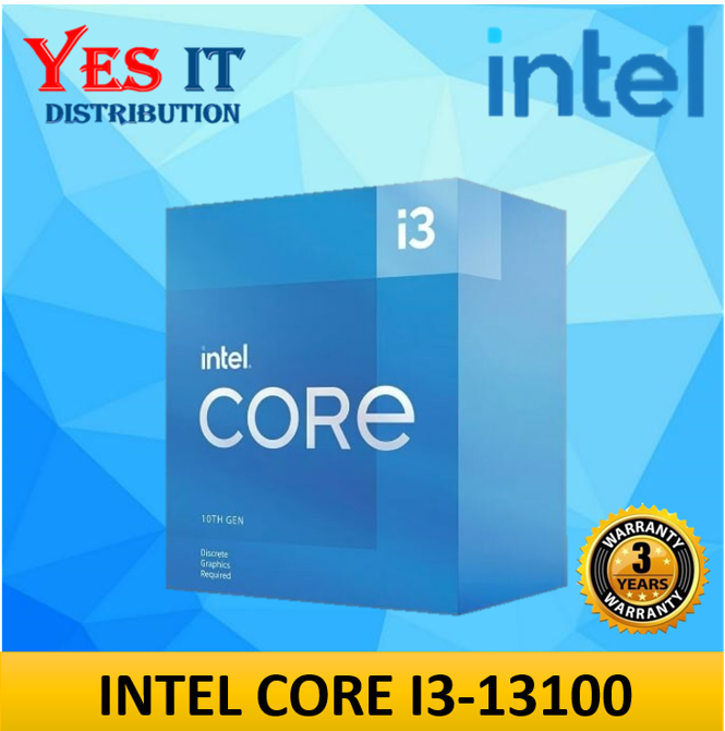Intel Core™ i3-13100 Processor 12M Cache, up to 4.50 GHz Processor | Lazada