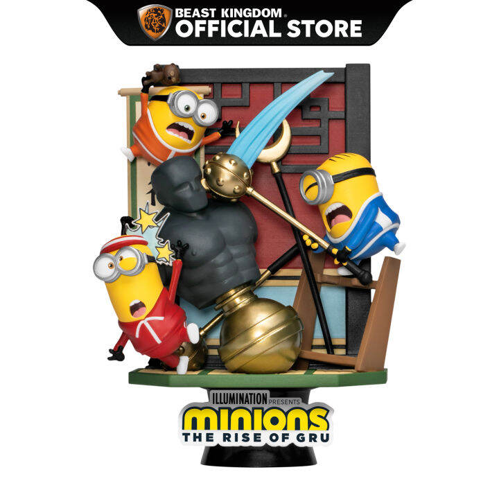 Beast Kingdom DS-112 Minions: The Rise of Gru-Kung Fu Training Diorama ...