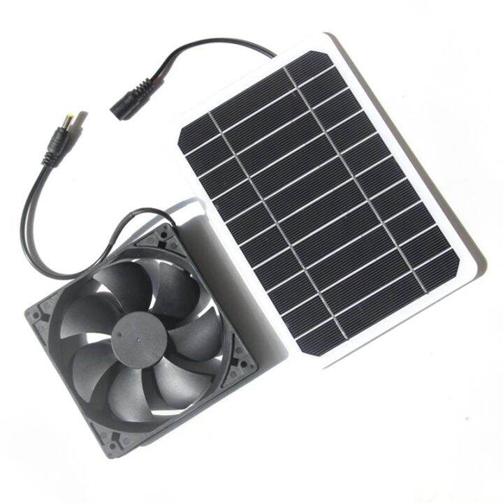 Solar Panel Fan Set 5V 6W Mini Solar Cell DIY Plate Kit Outdoor for ...