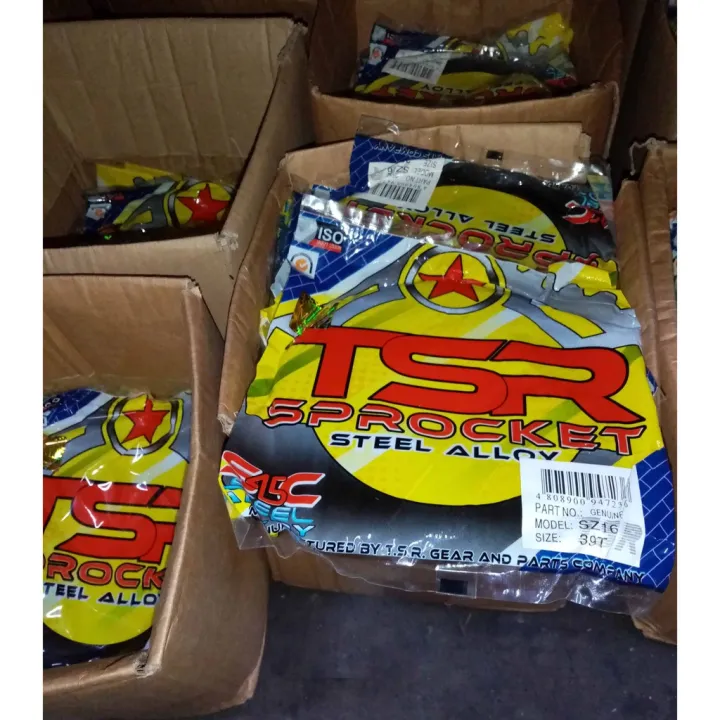 TSR Sprocket [428] SZ16/R, FZ16/FZi, Sniper15/Mxi, MT-15, XSR155, YZF-R15, TFX150, MSLAZ, R15 v2 ...