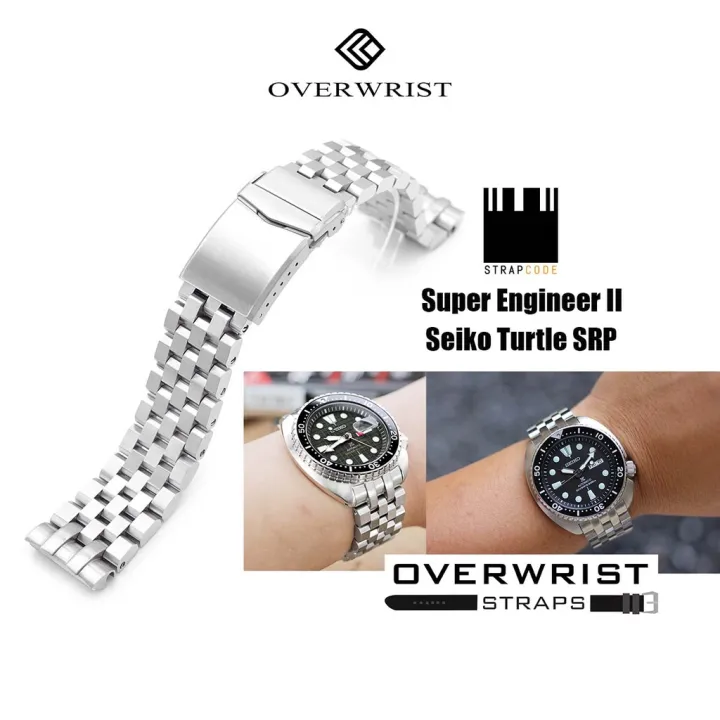 โปรโมชั่นพิเศษ สายนาฬิกา รุ่น miltat strapcode super engineer for seiko ...
