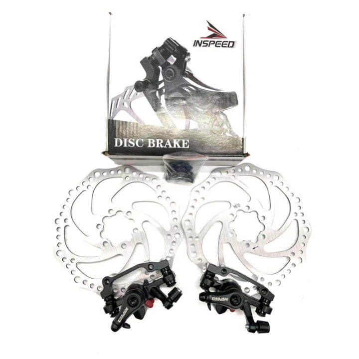 🇵🇭 Inspeed / Tolan Bicycle Mechanical Brake Caliper with disc rotor ...
