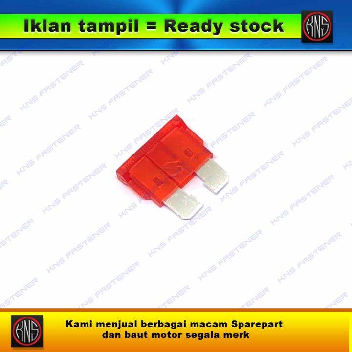 Sikring SEKRING fuse tancap BESAR 10A fuse blade | Lazada Indonesia