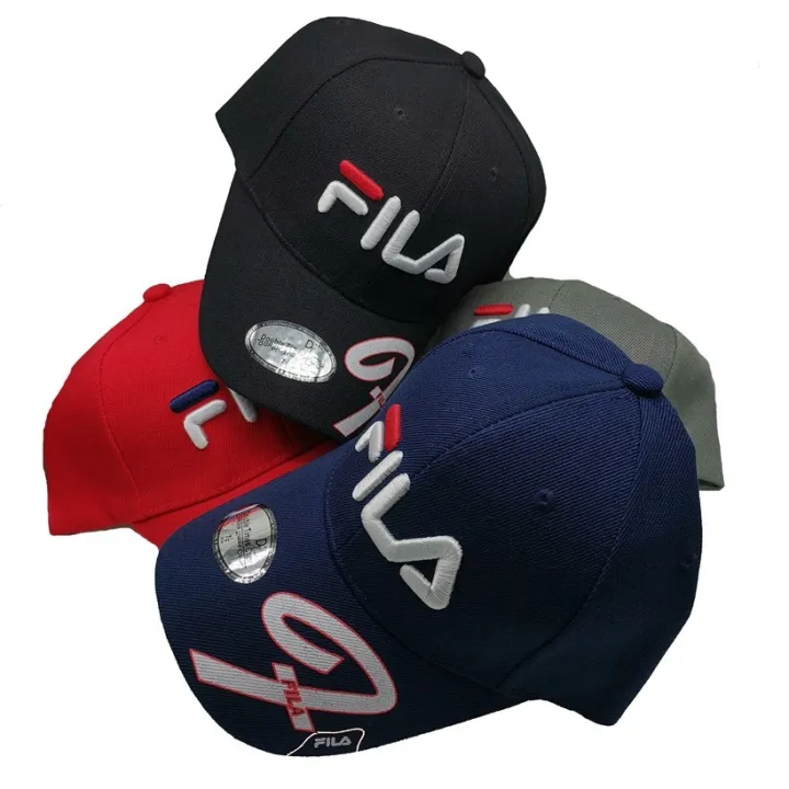 DT Caps fila baseball cap unisex twill fabric | Lazada PH