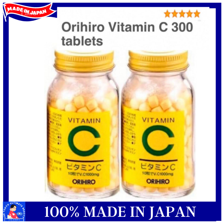 Orihiro Vitamin C Box 300 Tablets - Japanese Vitamin Health Supplement | Lazada PH