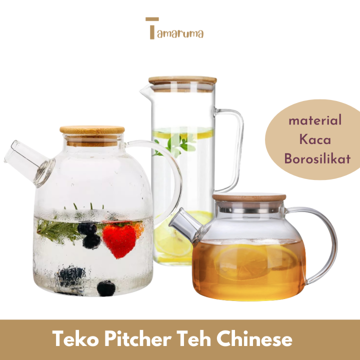 Teko Pitcher Teh Chinese Teapot Maker Glass | Lazada Indonesia