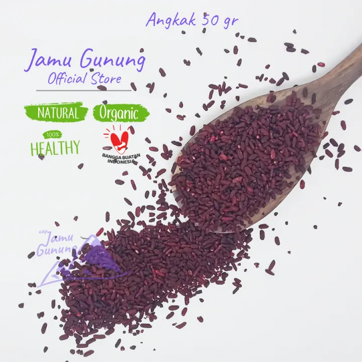 Angkak Cina atau Beras Merah dari Cina 50gr - Obat DBD | Lazada Indonesia