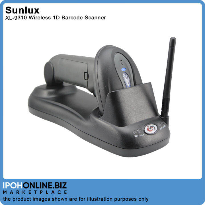 Sunlux XL-9310 Wireless 1D Barcode Scanner | Lazada