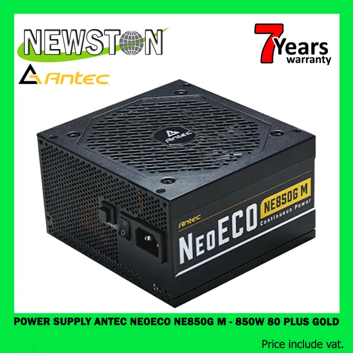 POWER SUPPLY (อุปกรณ์จ่ายไฟ) ANTEC NEOECO NE850G M - 850W 80 PLUS GOLD | Lazada.co.th