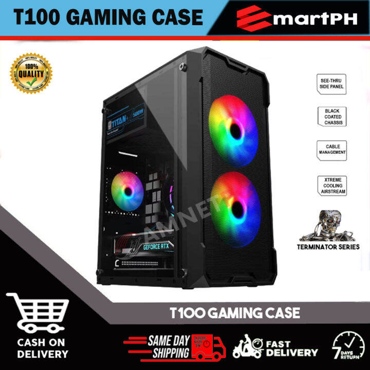 EmartPH BEST BUY KEYTECH T100 TEMPERED GLASS Side MESH Front panel ... EmartPH BEST BUY KEYTECH T100 TEMPERED GLASS Side MESH Front panel ...