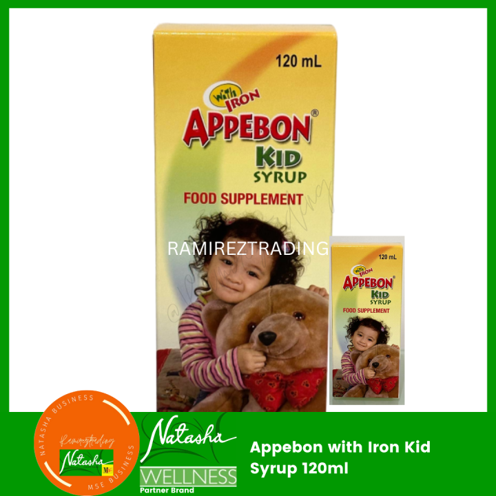 Appebon with Iron Kid Syrup 120ml 100% ORIGINAL | Lazada PH
