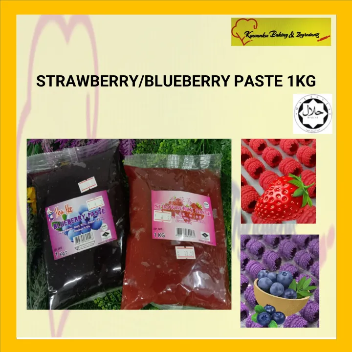 STRAWBERRY/BLUEBERRY PASTE 1KG | Lazada