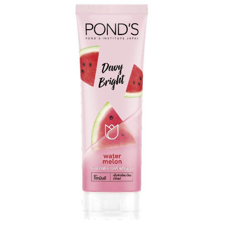 Pond's Dewy Bright Watermelon Hydrating Jelly Cleanser 100G พอนด์ส ...
