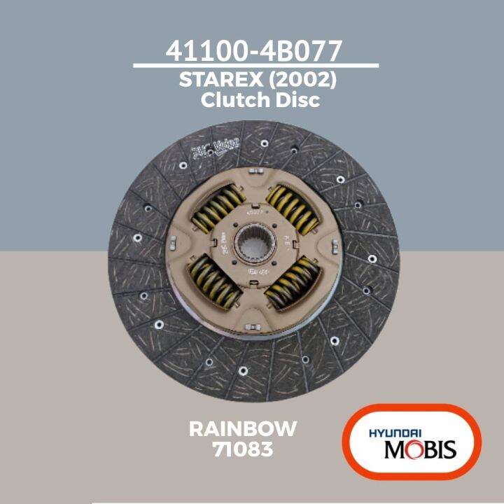 411004B077 Clutch Disc for HYUNDAI Starex (2002) [Mobis Original] Part ...