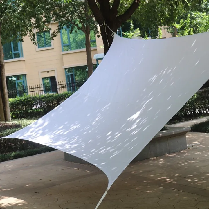 2X2 2X3 2.5X2.5M Outdoor Rainproof Canvas Sun Shade Net Waterproof Sun ...