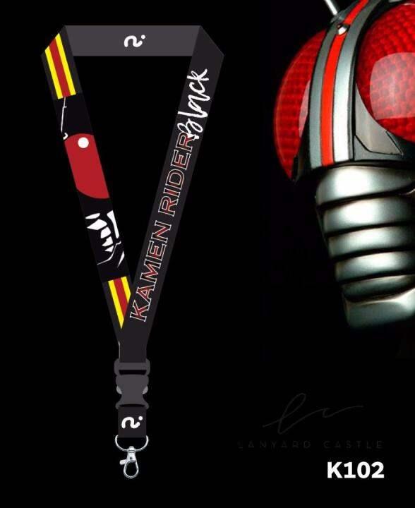 READY STOCK MALAYSIA Kamen Rider Black_2 DESIGN Lanyard Neck Strap | Lazada
