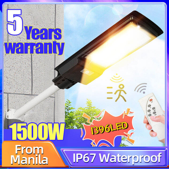 Solar Light Outdoor Lighting Road Lights 1500W Street Lights IP65 ...
