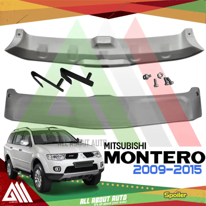 Mitsubishi Montero 2009-2015 Rear Trunk Spoiler Unpainted (2nd Design ...