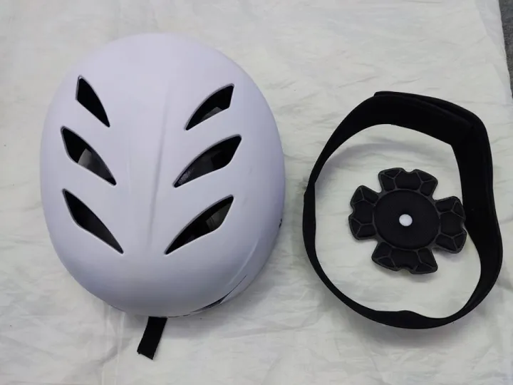 AIDY NUTSHELL HELMET MATTE WHITE/RIDING GEAR/HELMET | Lazada PH