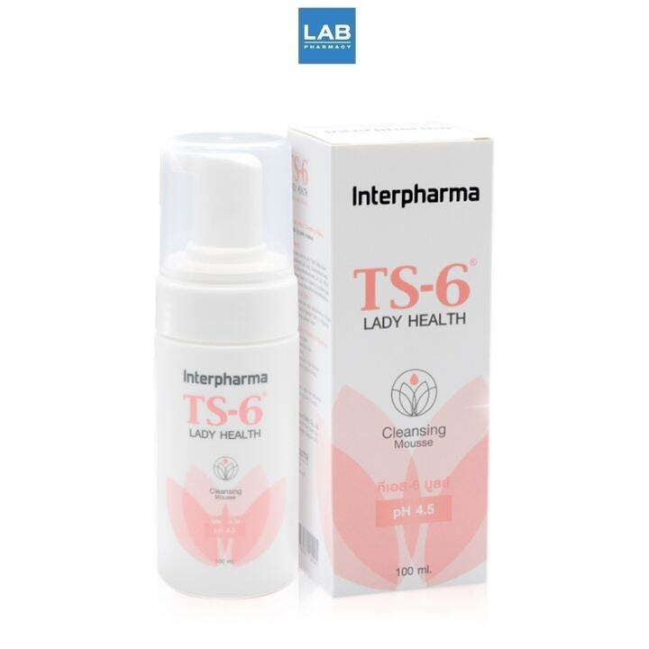 TS6 Cleansing Mousse 100 ml. ทีเอส-6 มูสส์ ผลิตภัณฑ์มูสโฟม ทำความสะอาดจุดซ่อนเร้น 1 ขวาด บรรจุ ...
