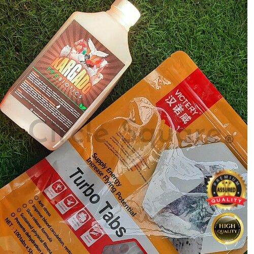 Kargado Probiotics 1 Liter PLUS Turbo Tabs Victery Pigeon Supplement ...