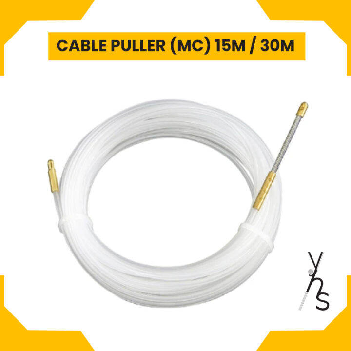 Cable Puller (MC) 15m / 30m Electrical Wire Puller Wayar Electric Reel ...