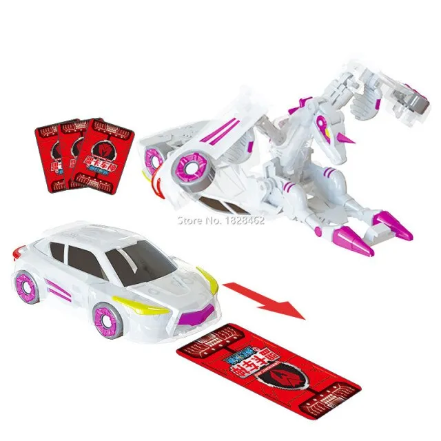 New ABS Turning Mecard Transformation Car Action Figures Amazing Car ...