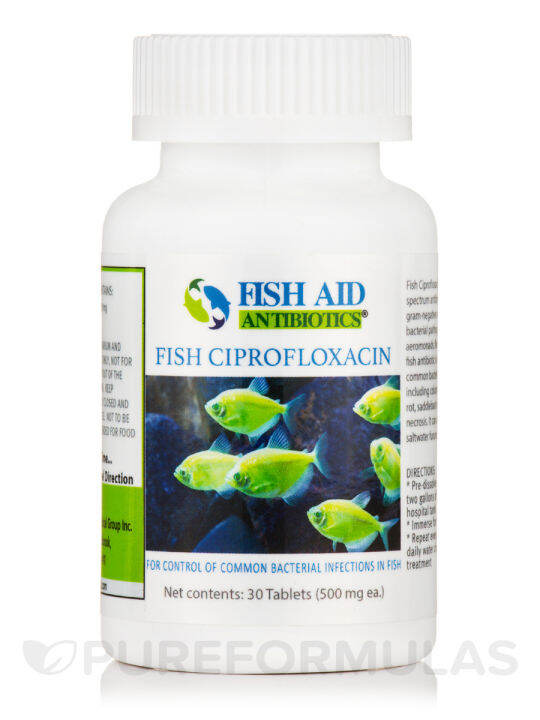 Fish Aid Antibiotics Ciprofloxacin Tablets Fish Medication | Lazada PH