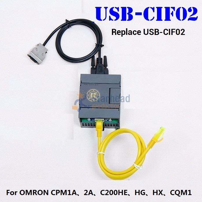 แยก ETH-CIF02 PLC อีเธอร์เน็ตการเขียนโปรแกรมอะแดปเตอร์,สำหรับ CPM1A 2A ...