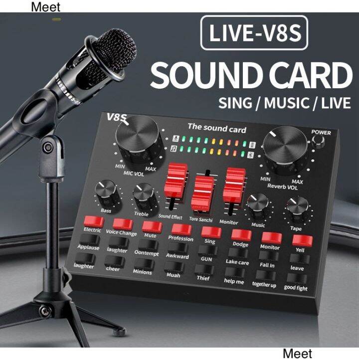 100% Original Jcam Latest version of V8 sound card V8S, suitable for ...