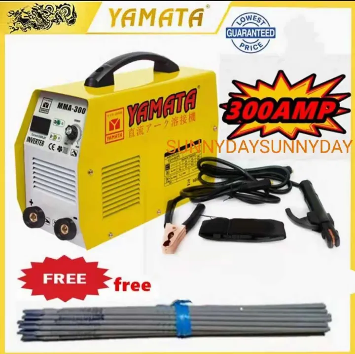 yamata japan welding machine inverter type 300amps+FREE welding rod ...