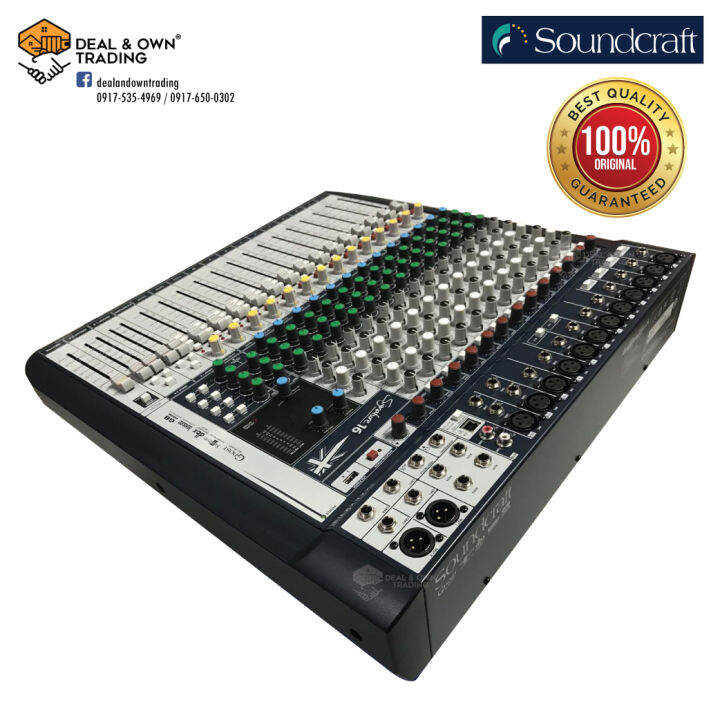 Original Signature 16 16-ch Mixer with Effects | Lazada PH