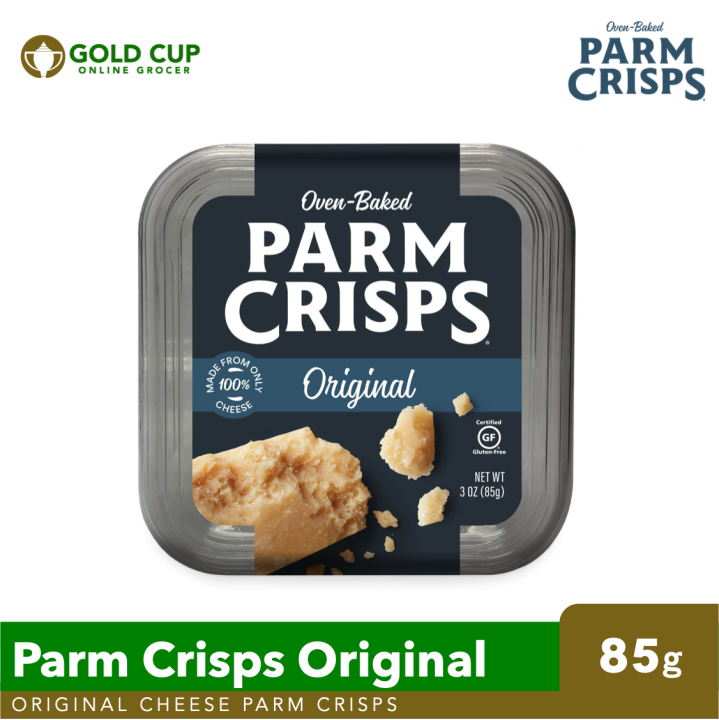 ParmCrisps - Original Cheese Parm Crisps 85g (Keto Friendly - Low Carb ...