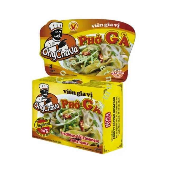 Vietnamese chicken noodle rice seasoning base package soup thick ...