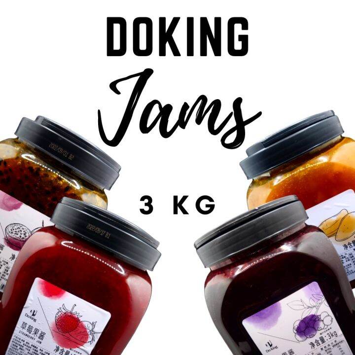 jam Doking Blueberry, Strawberry, Mango Jam for Milktea, Milk Tea ...
