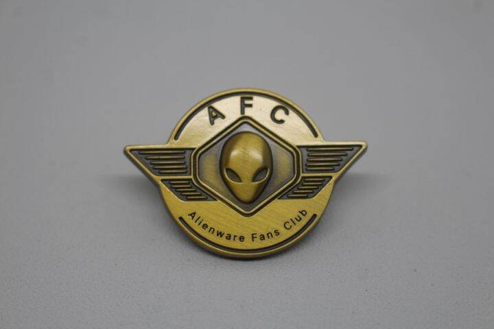 Pin Badge Alienware Fans Club Metal Material | Lazada Indonesia