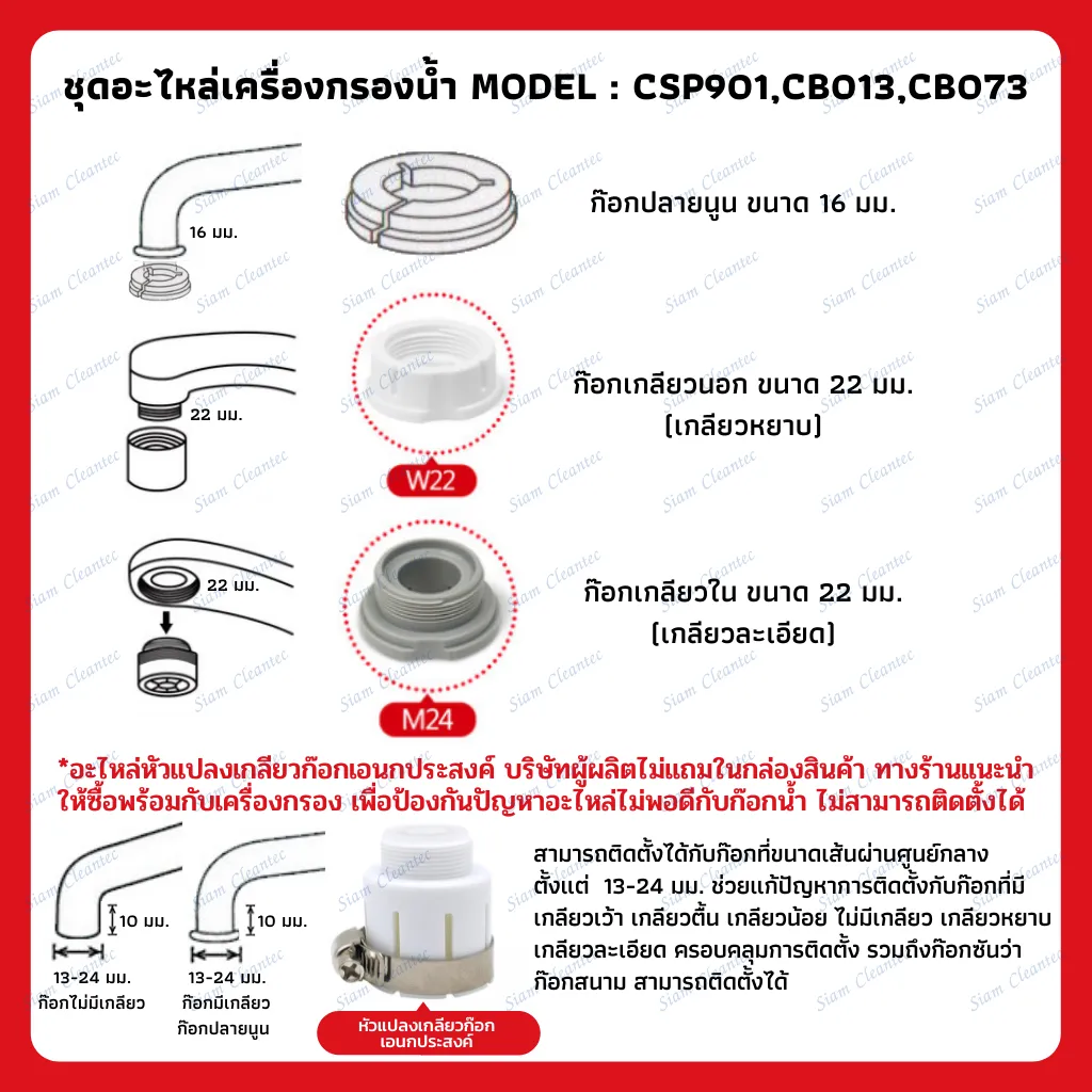 [รับประกัน 2 ปี] MITSUBISHI CLEANSUI เครื่องกรองน้ำติดหัวก๊อกรุ่นCB073 รุ่นฮิตติดเทรนใหม่ ...