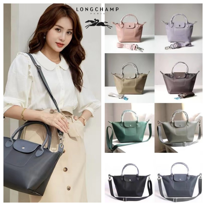 [LONGCHAMP Paris] Longchamp Cross Body Bag กระเป๋าสะพายไนลอนหนาขึ้น ...