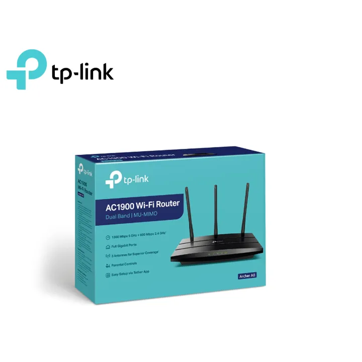 TP-Link Archer A8 AC1900 Wireless MU-MIMO WiFi Router | Lazada PH