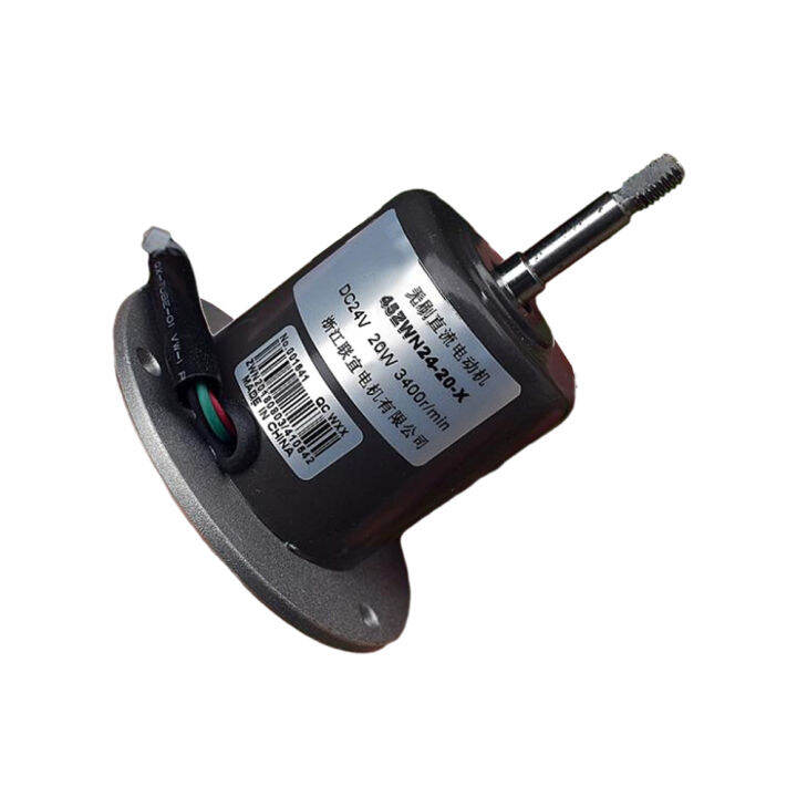 High-quality DC 24V 10W Brushless Motor Double Ball Bearing 3400 RPM ...