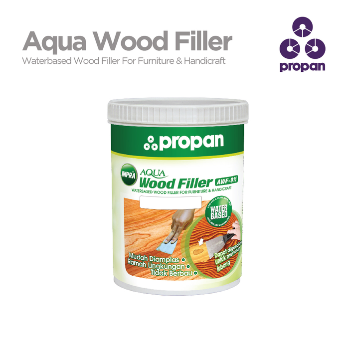 Dempul Kayu Water Based PROPAN IMPRA AQUA WOOD FILLER AWF-911 | Lazada ...