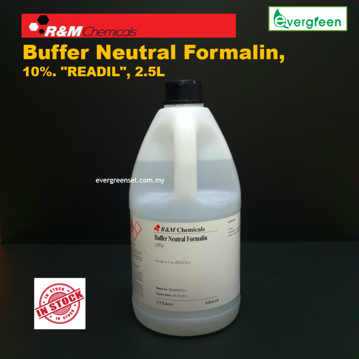 ( READY STOCK ) Buffer Neutral Formalin, 10%. "READIL", 2.5L | Lazada