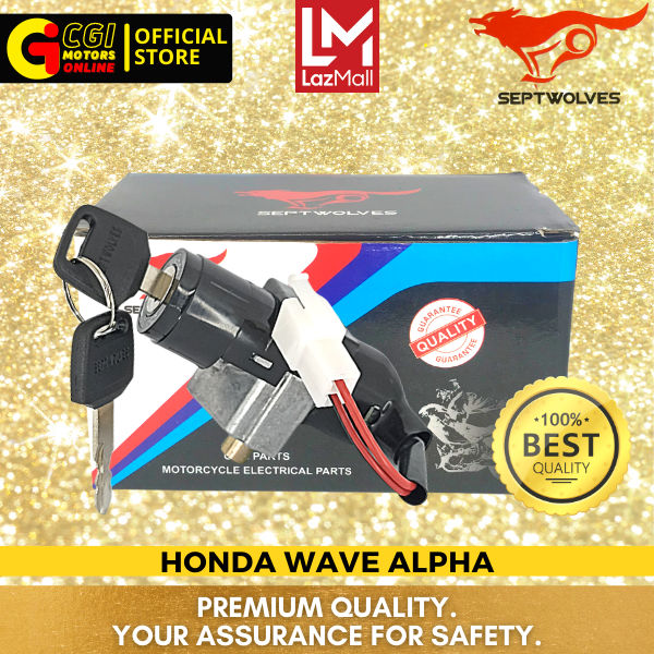 SEPTWOLVES Ignition Switch for Honda Wave Alpha | Lazada PH