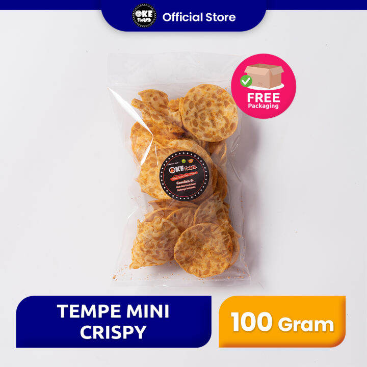 Oke Snack - Tempe Mini Crispy | Lazada Indonesia